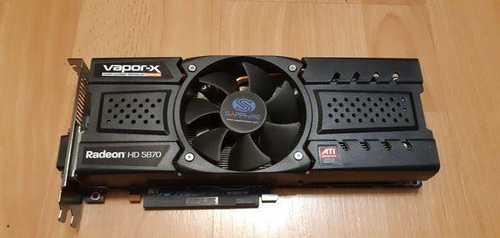 Sapphire ATI Radeon HD5870 1024MB Vapor-X
