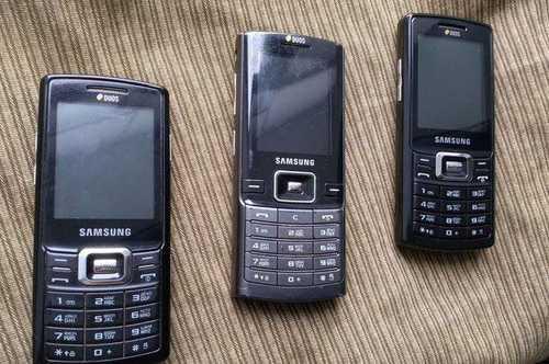 Samsung C5212/D780 Чёрный/Бордовый