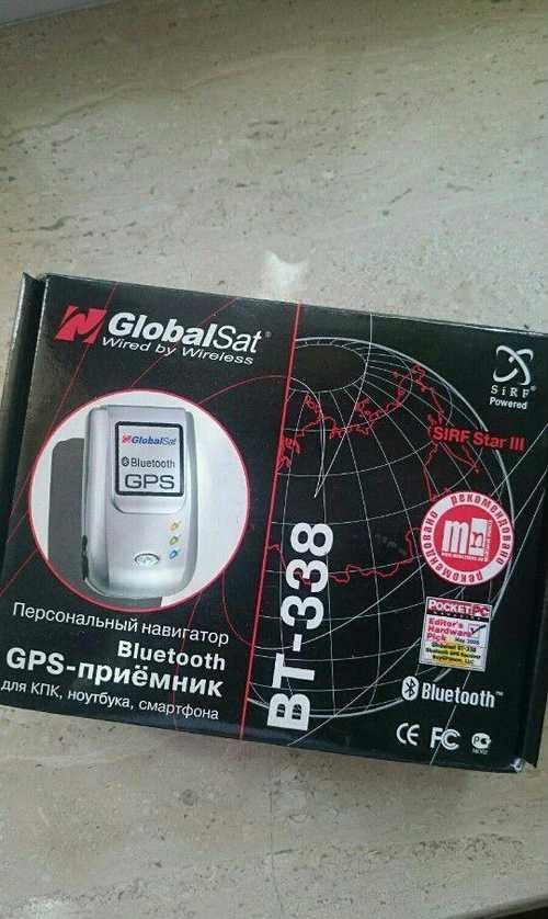 GPS приёмник BT-338 GlobalSat