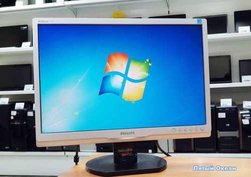 Монитор 19" Philips 190S1SS TN 1440x900 VGA 5мс