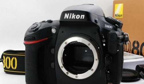 Nikon D800 body пробег 11500 (и аренда)