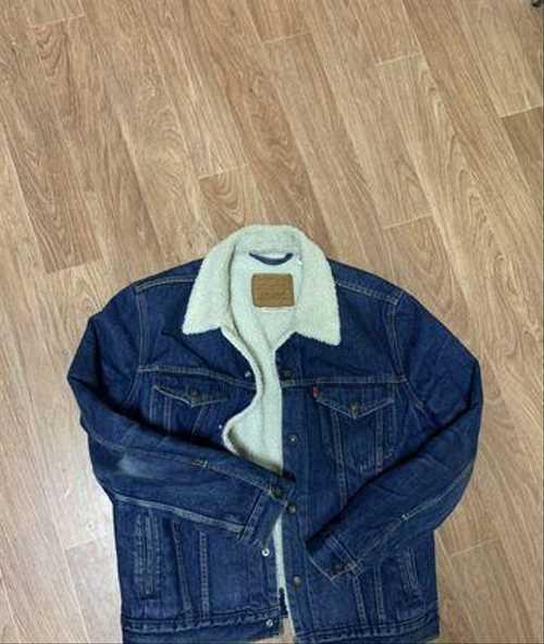 Джинсовая куртка levis/ шерпа Levi’s