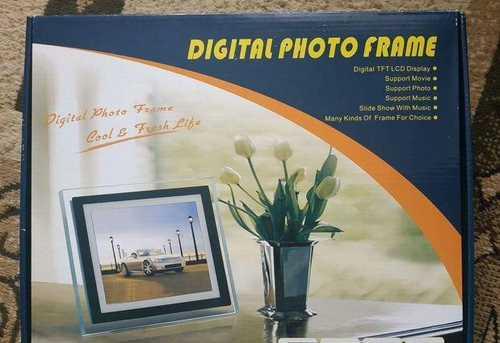 Цифровая фоторамка новая digital foto frame