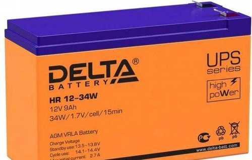 Аккумуляторная батарея для ибп Delta HR 12-34 W 12