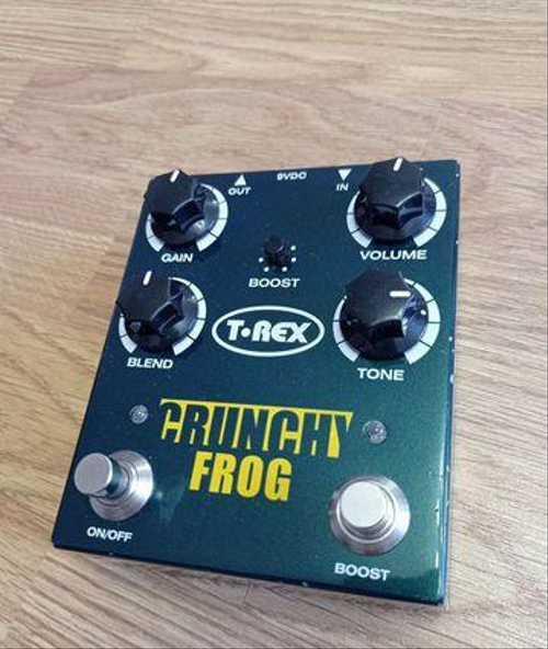 T-REX Crunchy Frog boost overdrive гитарная педаль