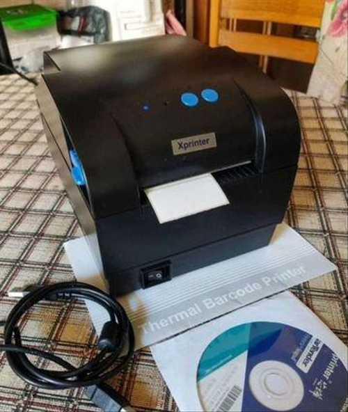 Принтер Xprinter X365B для чеков, для этикеток