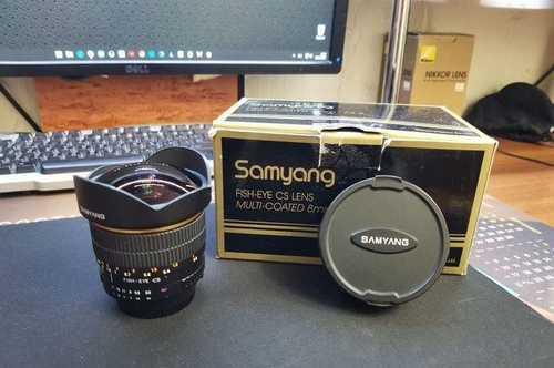Samyang 8 mm f/3.5 Nikon DX F