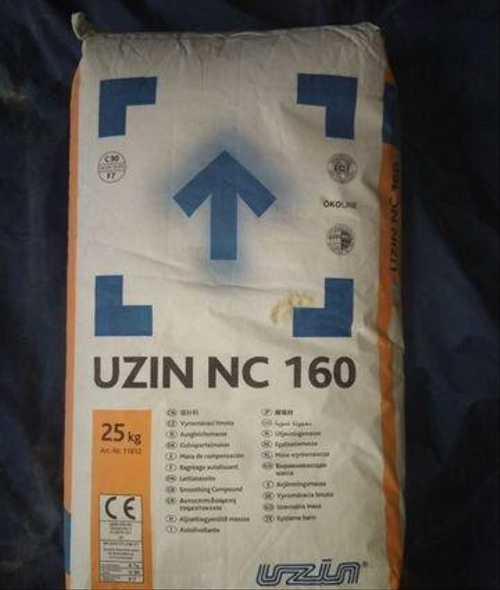 Uzin NC 160 полимерно-цементный наливной пол