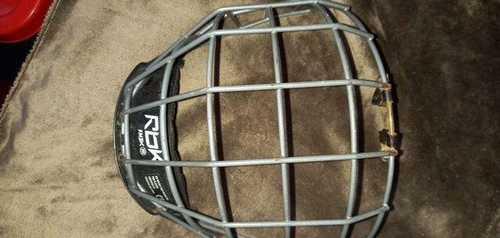 Защитная маска для лица на хоккейный шлем