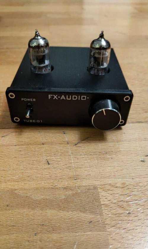 Ламповый предусилитель Fx-audio tube-01