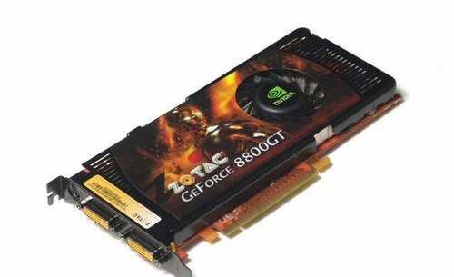 Видеокарта Zotac GeForce 8800GT 1GB