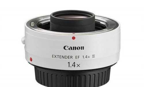 Телеконвертер Canon Extender EF 1.4x III