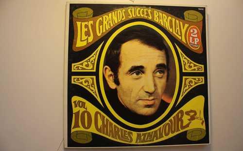 Charles Aznavour 2LP, Les Grands succes barclay