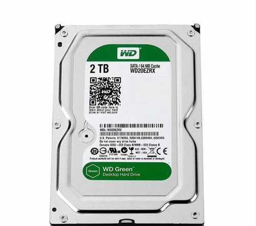 HDD 2TB Western Digital Green (WD20ezrx)