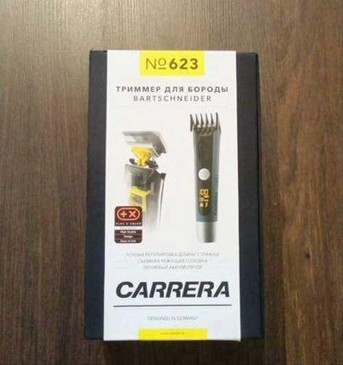 Новый триммер для бороды Carrera 623
