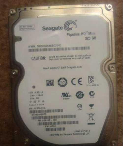 Жесткий диск для ноутбука 320gb 2.5 дюймов