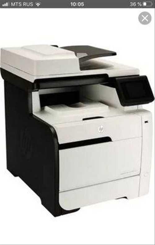 Цветные мфп HP LaserJet Pro 300 M375 покупала для