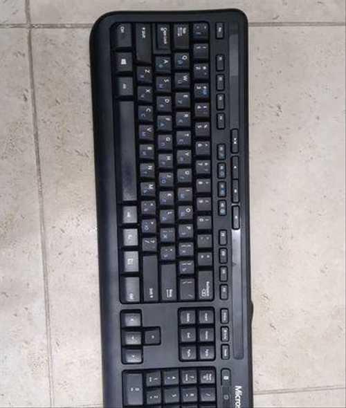 Клавиатура Microsoft Wired Keyboard 600 Black USB