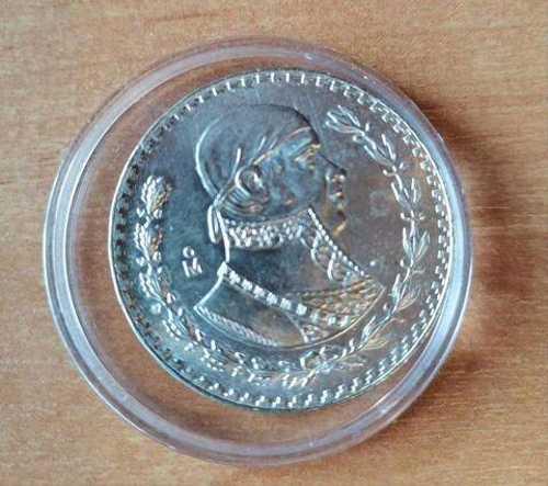 Монета 1 песо Мексика 1964.г серебро