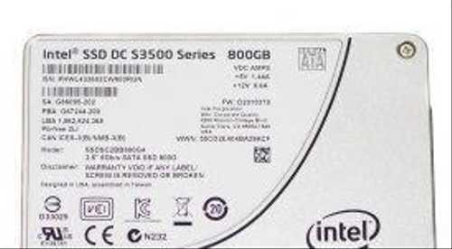 SSD 800Gb Intel DC S3500 (серверный)