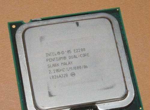 Процессор intel pentium e2200