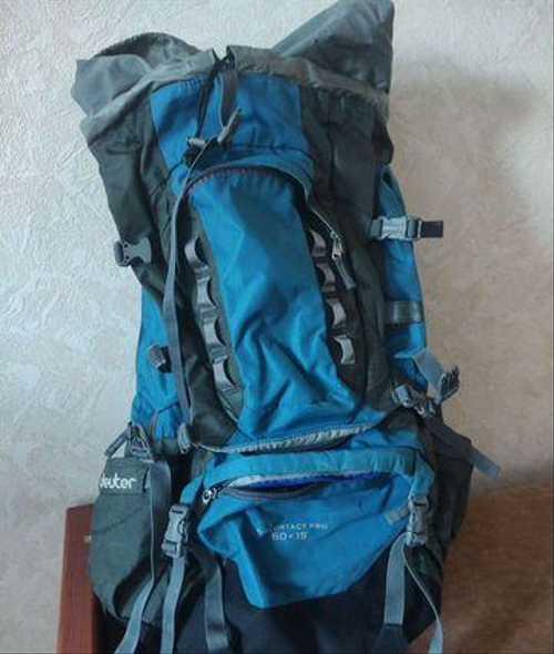 Туристический рюкзак deuter aircontact pro 60+15