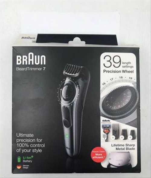 Триммер braun BeardTrimmer 7