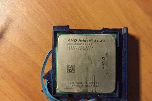 Процессор athlon 64 x2 6000+ вместе с охлаждением