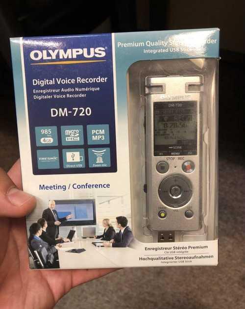 Диктофон olympus DM-720