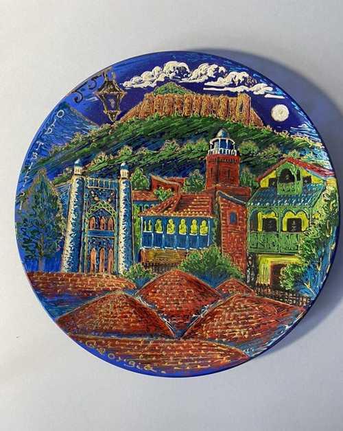 Декоративная тарелка «Старый Тбилиси»