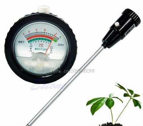 Измеритель влажности почвы и и кислотности pH zd06