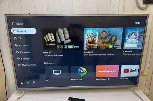 4K UHD Hi 55 дюйма Smart TV 2020