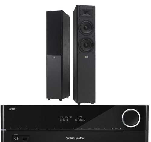 Новый комплект Harman Kardon HK 3770+ JBL 180