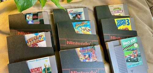Картриджи с играми для Nintendo NES Europa Version