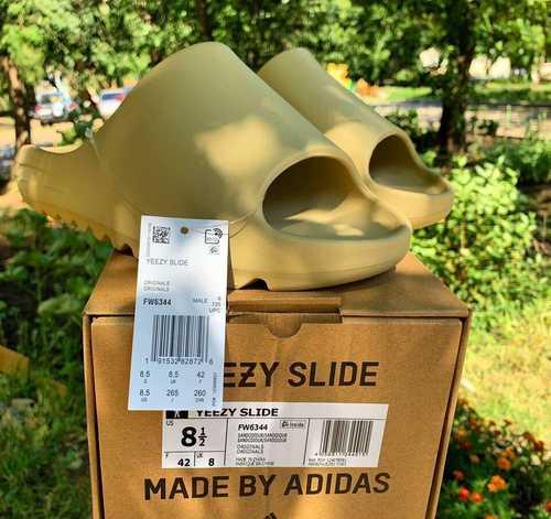 Шлепки Adidas Yeezy Slide Сланцы Адидас