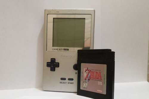 Nintendo Game boy с игрой Zelda