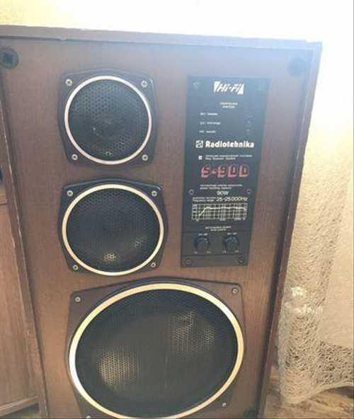 Колонки Radiotehnika s90d и AV ресивер Yamaha RX-V