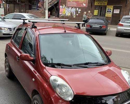 багажник на крышу nissan micra