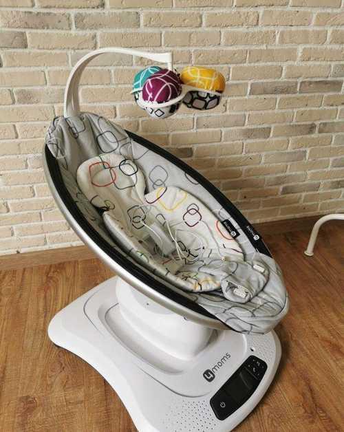 Детские электронные кресло-качели 4Moms MamaRoo 4