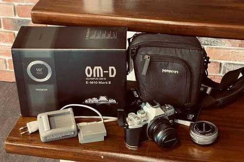Olympus OM-D E-M10 Mark III + портретник 45mm f1.8