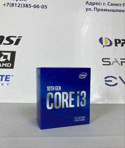 Процессор Intel Original Core i3 10100 Box