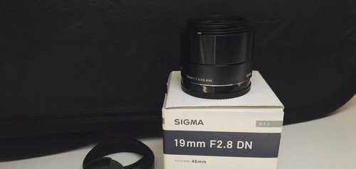 Sigma AF 19mm f/2.8 DN Art Sony E