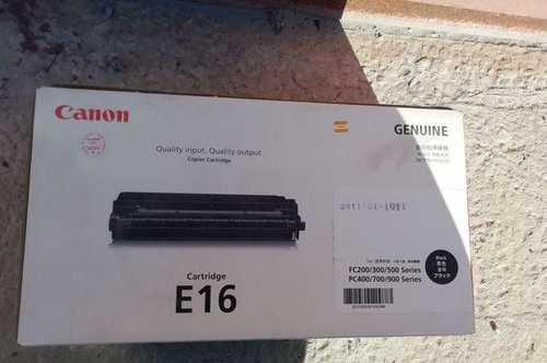 Картридж Canon E16 Genuine (разборный)