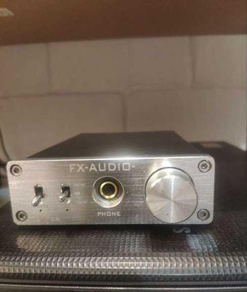 Усилитель dac цап fx audio dac x6