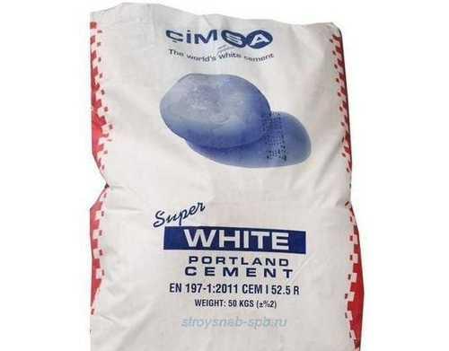 Белый цемент cimsa
