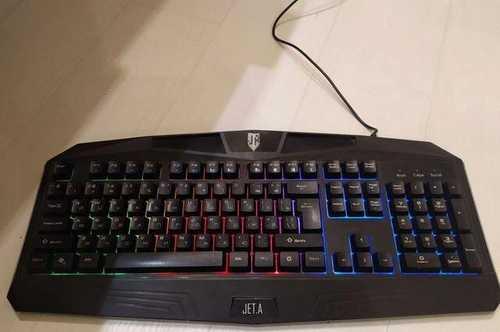 Игровая клавиатура с подсветкой jet.a
