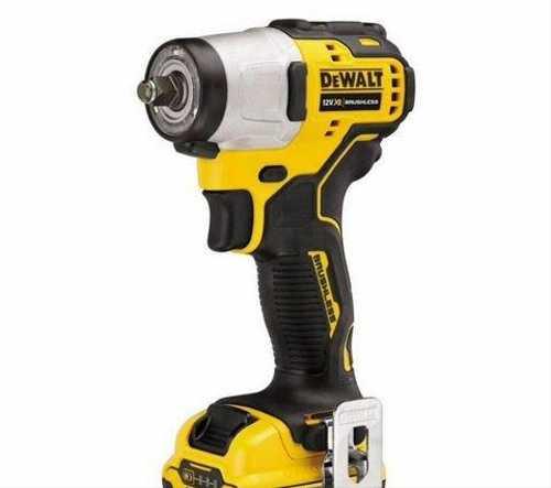 Аккумуляторный импульсный гайковерт dewalt