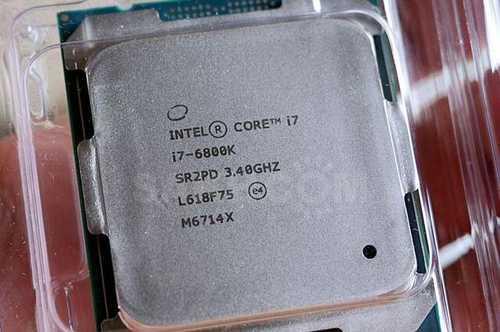 Процессор Intel Core i7-6800K LGA2011-3, 6 x 3400