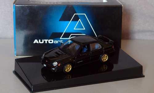 1/43 AutoArt Subaru New Age Impreza WRX Sti 2001
