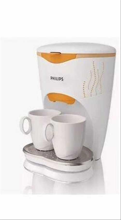 Кофеварка Philips HD 7140 оранжевый б/у